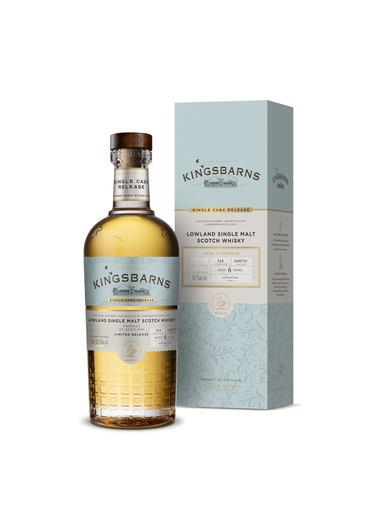 Kingsbarns Single Cask #753 ex-peated hogshead – Kingsbarns Distillery