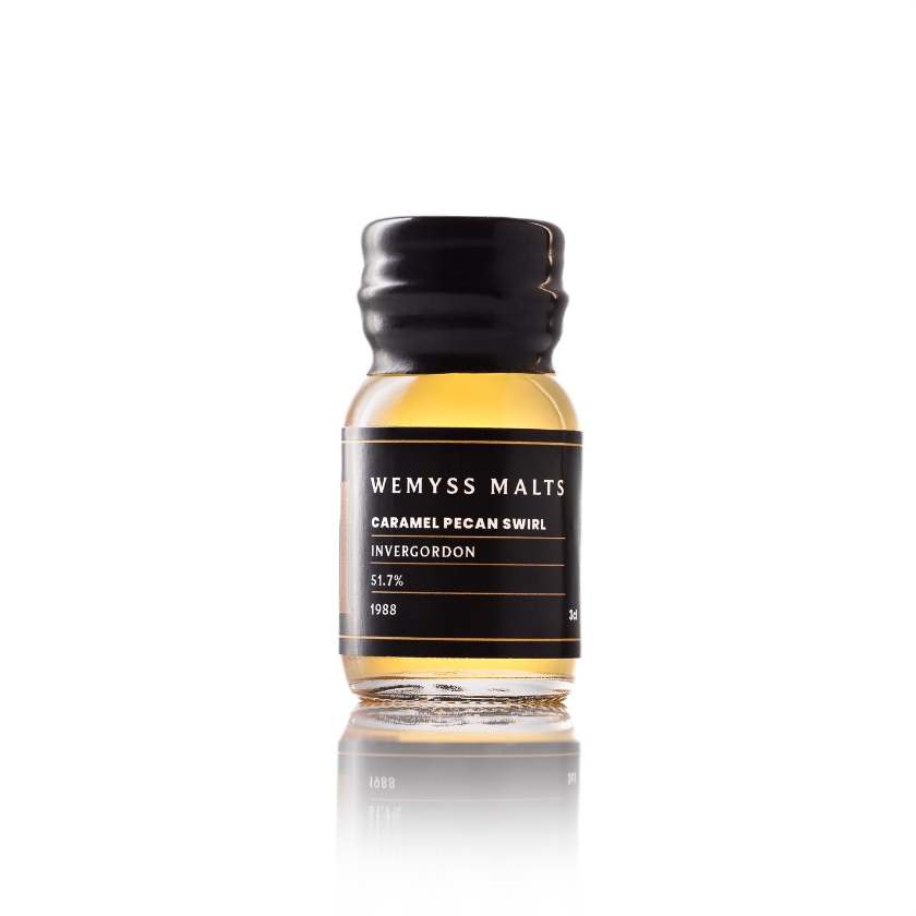 Caramel Pecan Swirl | Invergordon 31 YO | Miniature 3cl – Kingsbarns ...